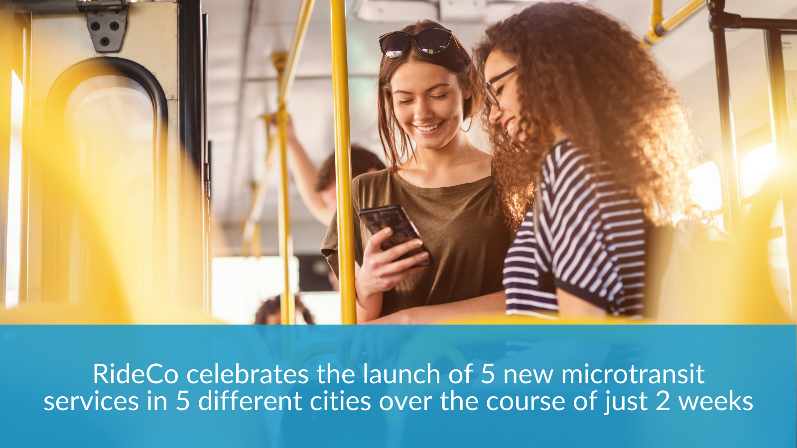 RideCo Launches 5 Microtransit Services in 2-week Timespan